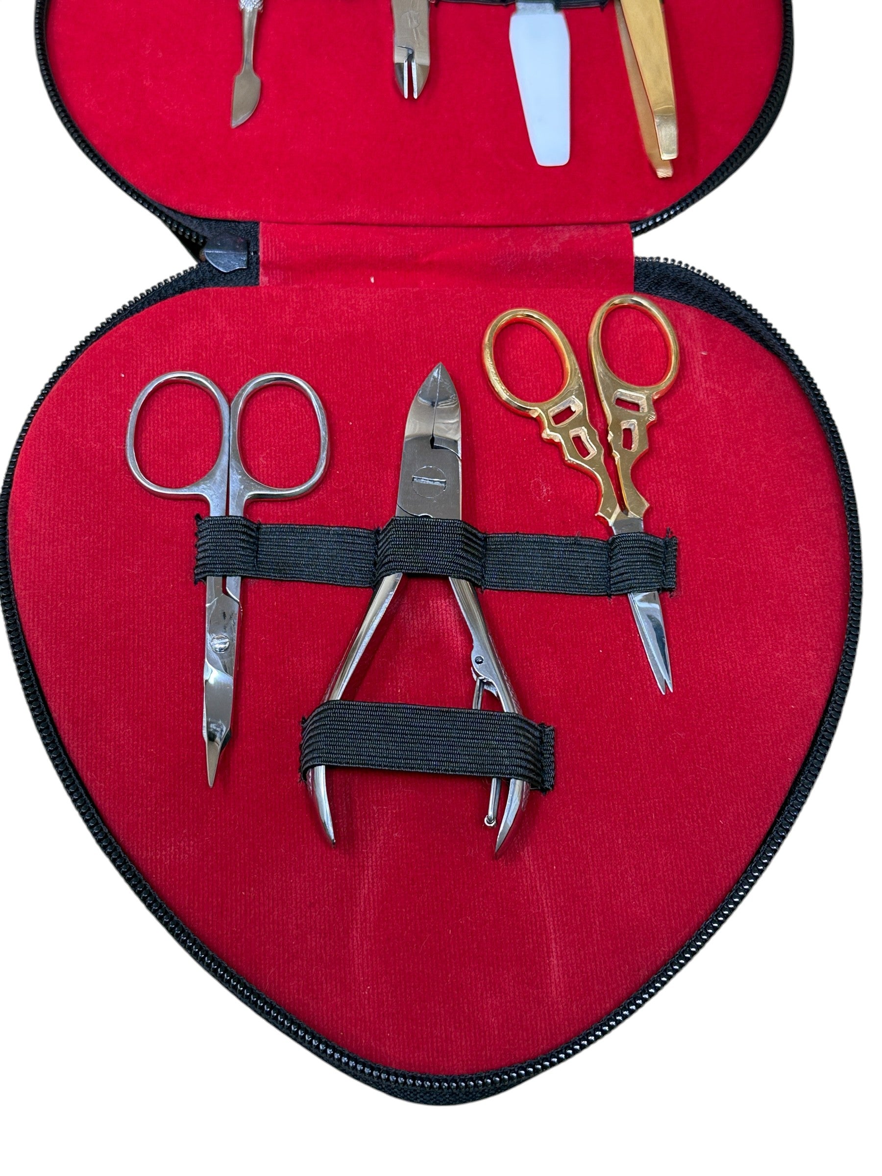 💕 Heart shape Manicure Kit - Professional Nail Care Set – Zenia Creations